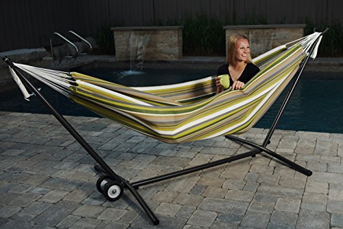 Vivere WHEEL Hammock Stand Wheel Kit , Black