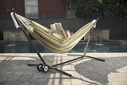Vivere WHEEL Hammock Stand Wheel Kit , Black