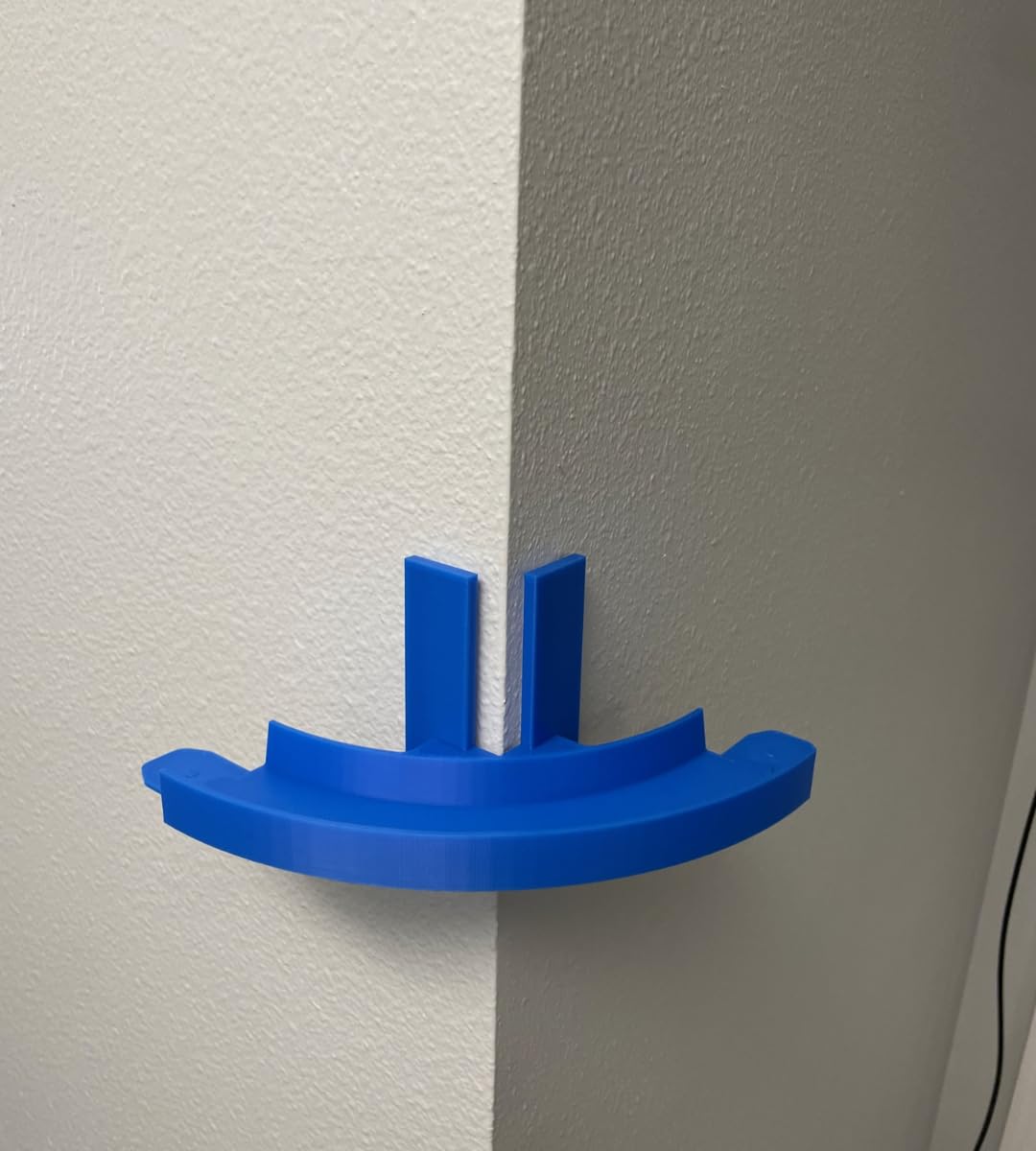 Corner Wall Mount Track Compatible with Hot Wheels | 90 Degree Turn with Removable Adhesive for Mounting to Wall | Made in USA (Outside Curve, 3-Pack)