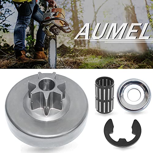 AUMEL 325" 7T Clutch Drum Bearing Needle Washer Kit For Stihl 028 Chainsaw Replace 1118 640 2001