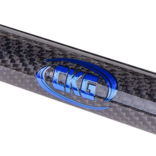 CKG Carbon Fiber Travel Sand Scoop Shovel Handle Universal Lightweight Pole for Beach Metal Detecting Long Rod with 28.5mm/1 1/8" Diameter