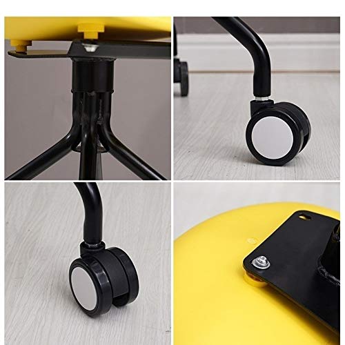 RENSLAT Case for Dining Chair, Study Chair, Fabric, Balcony, Leisure Backrest, Handrail, Metal, for Negotiations (Color : F)
