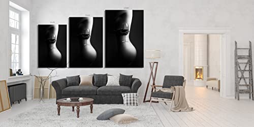 Wine Glow Art 32x48 inch Metal Print Fine Art photography by Ella Bar Photography.