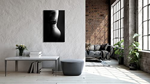 Wine Glow Art 32x48 inch Metal Print Fine Art photography by Ella Bar Photography.