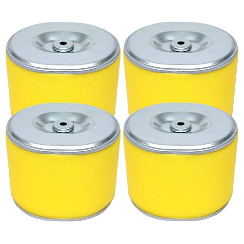 HOODELL 4 Pack GX270 Air Filter, Fit for Honda GX240 8HP GX 270 9HP Engine Air Filter, Professional 17210-ZE2-505 17210-ZE2-822 17210-ZE2-515 Air Filter