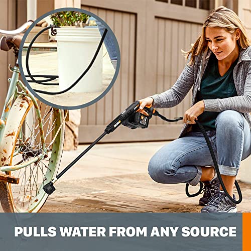 WORX Hydroshot Ultra WG649 40V High Pressure Hand Held Cleaner 2 * 4.0Ah Battery and Charger Included