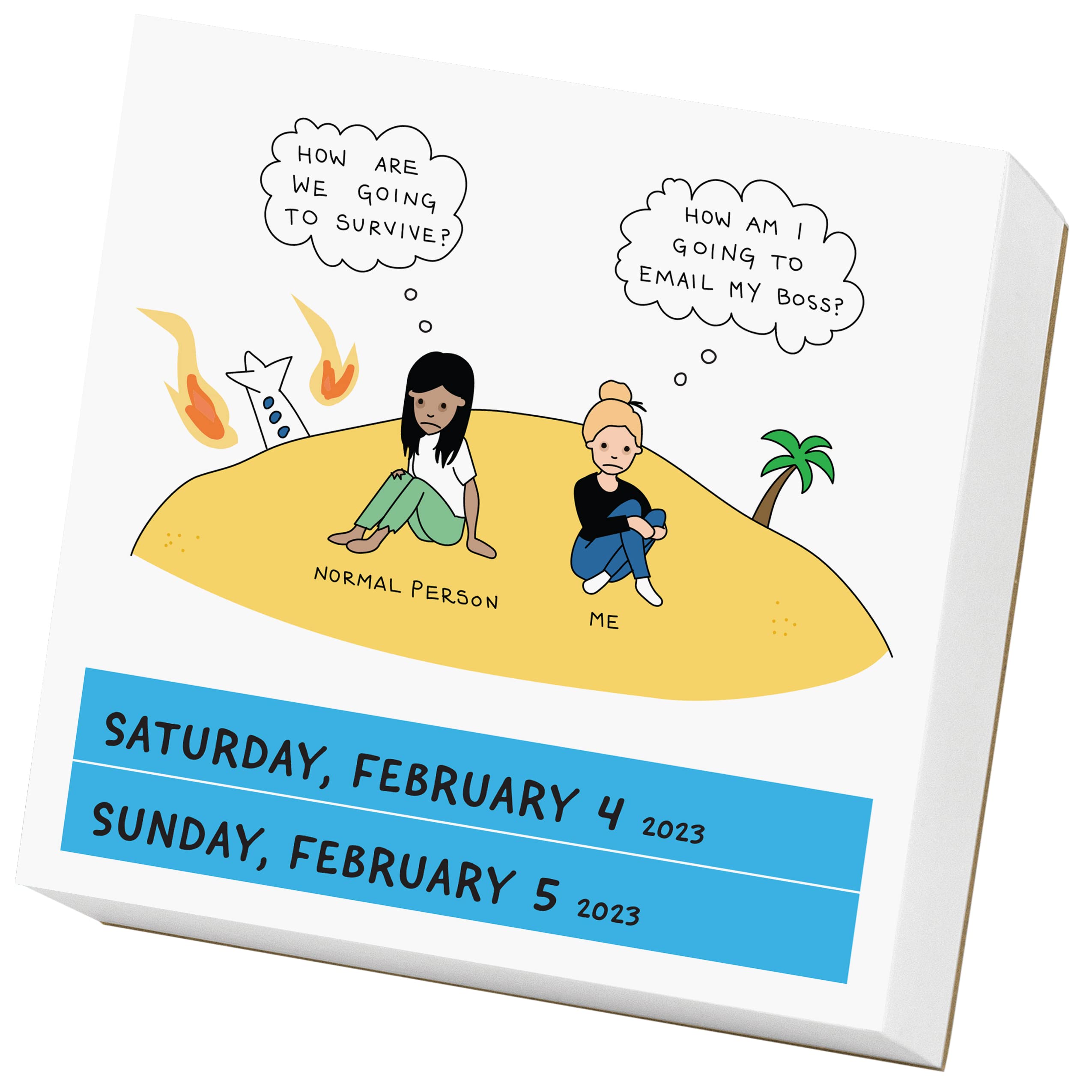 Even My Feelings Have Feelings Page-A-Day Calendar 2023: Dealing With All of it, One Day at a Time