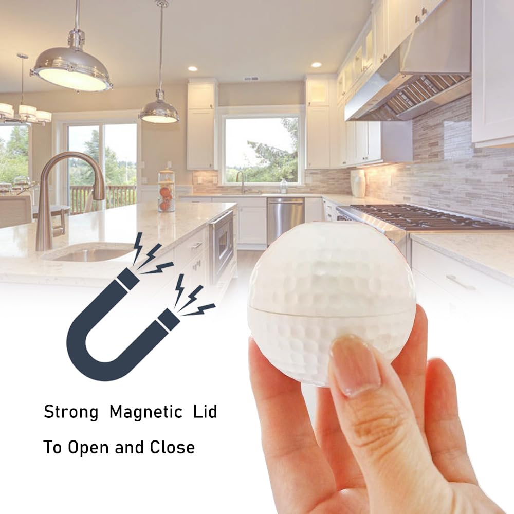 2 Inches Kitchen Spice Grinder Tool for Cooking, Golf Ball Grinder Set Gift for Mom Fathers Day