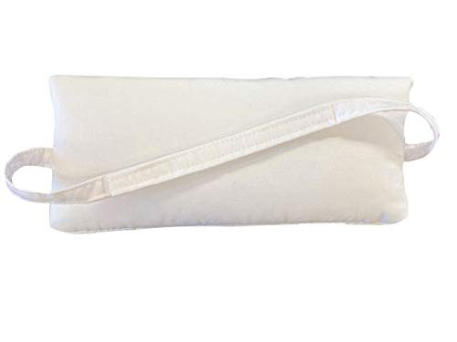 Sunbrella Headrest Pillow -fits Ledge Lounger (Natural (White))