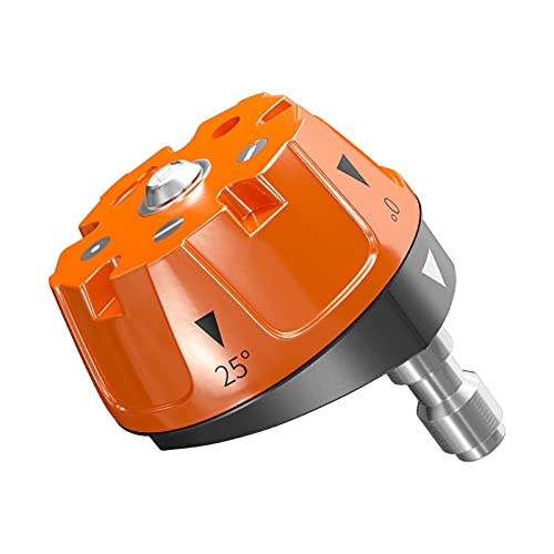 POHIR Adjustable Pressure Washer Nozzle Tip, 5 in 1 Quick Changeover Power Washing Nozzle with 1/4 Quick Connect, Pressure Washer Multi Nozzle Head 3600 PSI