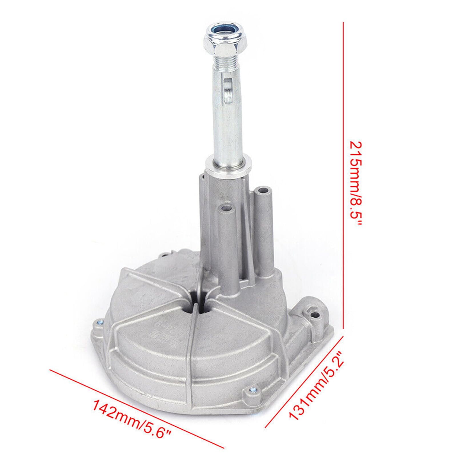 LIYUANJUN Boat Steering System, 12 Feet Outboard Boat Rotary Steering System Kit for Yachts Fishing Boats with 3/4" Tapered Shaft Steering Cable Bezel Kit Fixing Bolts and Screws Kit