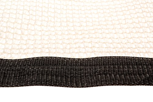 Be Cool Solutions 50% White Outdoor Sun Shade Canopy: UV Protection Shade Cloth| Lightweight, Easy Setup Mesh Canopy Cover with Grommets| Sturdy, Durable Shade Fabric for Garden, Patio & Porch 12'x16'
