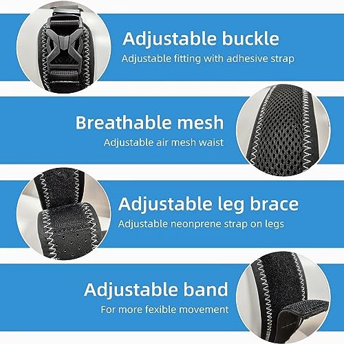 Adjustable Luxating Patella Brace for Dogs-Comfortable Knee Support for Joint Pain Relief,Suitable for Small,Medium,and Large Dogs(M)