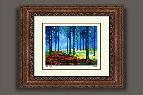Blue Mist, Limited Edition Signed And Numbered Print By Andre Dluhos