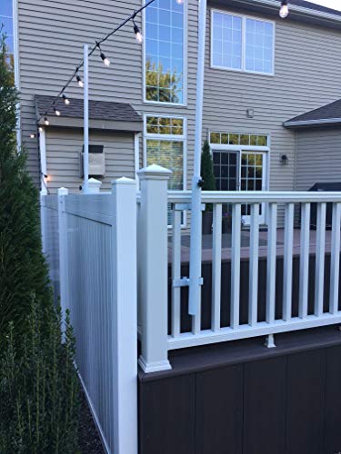 LOVE YOUR DECK | Patio Umbrella Holder | Outdoor Umbrella Base and Mount | Attaches to Railing Maximizing Patio Space and Shade