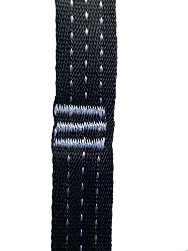 cutequeen 34 Loops 19.6Ft Long Hammock Tree Straps 3000+ LBS Versatile Heavy Duty & 100% Includes Steel carabiners