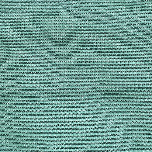 90% Green 6ft x 8ft High Density Fabric Shade Sun Shade Cloth Shade Mesh Canopy Taped Edge with Grommets for Garden Patio, 12pcs Bungee Balls Ropes Included