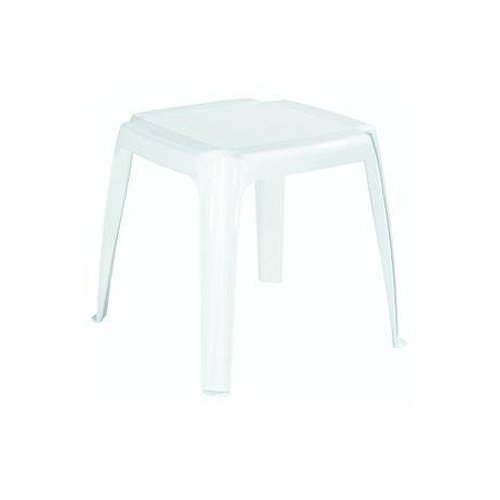 Adams 8115-48-3700 Square Stacking Table, White