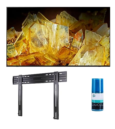 Sony XR55X90L 55 inch 4K BRAVIA XR Full Array LED Smart Google TV with a LL11-B1 Super Slim Fixed-Position Wall Mount for 40 Inch - 85 Inch TVs and HDTV Screen Cleaner Kit (2023)(USED)