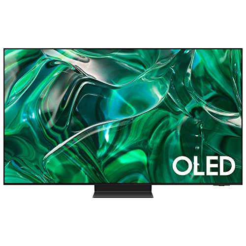 SAMSUNG QN55S95CAFXZA 55 inch HDR Quantum Dot OLED Smart TV 2023 Bundle with TaskRabbit TV Installation/Wall Mounting Voucher and 2 YR CPS Enhanced Protection Pack