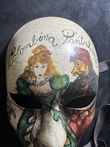Harlequin Framed Wall Mask