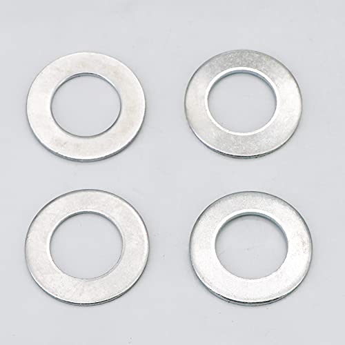 kipa Front Wheel Axle Hardware Kit Replacement for John Deere M143338 GX21931 R27434 Z9972H M123254 Hub Caps Thrust Washers E-Clips Pack-4