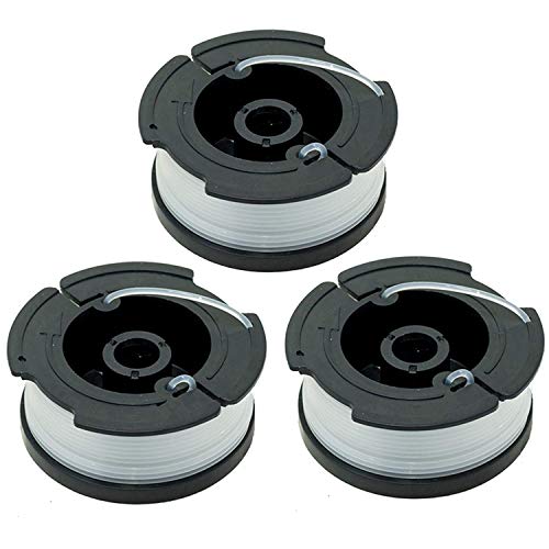 LBK 0.065" Spool for BLACK+DECKER String Trimmers (Replacement Autofeed Spool), compatible with BLACK+DECKER AF-100,3-Pack