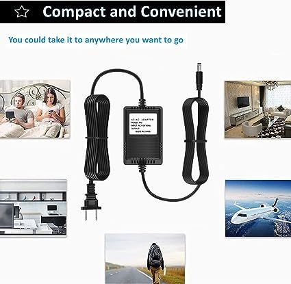 Marg AC/AC Adapter for Music Hall MMF 2.2 MMF-2.2/LE MMF2.2 MMF2.2LE Belt Driven 2-Speed Turntable Power Supply Cord Cable PS Wall Home Charger Mains PSU
