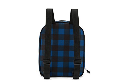 PackIt Freezable Upright Backpack, Navy Buffalo