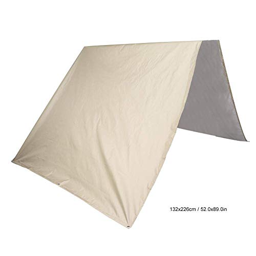 Outdoor Swing 3 Colors Choices Canopy Kids Playground Roof Heavy Duty Swing Set Canopy Waterproof Cover Replacement Tarp Sunshade(2#)