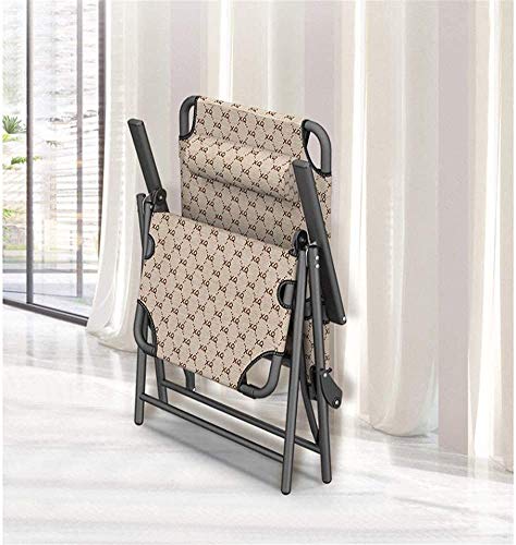 ガードレール Recliners Folding Portable Ultralight Single Garden Loungers Recliners 10 Positions Adjustable Sun Lounger Chair