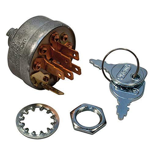Stens New Ignition Switch 430-662 Compatible with Kohler CH11, CH12.5, CH14, CH18, CH20, CH22, CH25, CV12.5, M8, M10, M12, M16, M18, M20, TH16, TH18 25 099 02, 25 099 04-S, 25 099 32-S, 25 099 37-S