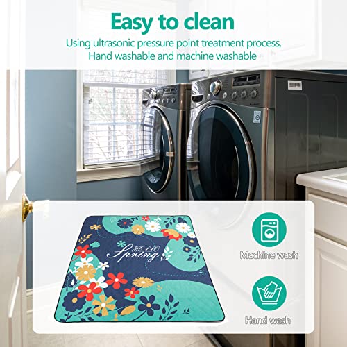 Homde Picnic Blanket 79"x79" Beach Blanket Waterproof Sandproof for Outdoor Beach Camping Hiking Travel Machine Washable Colorful Garden