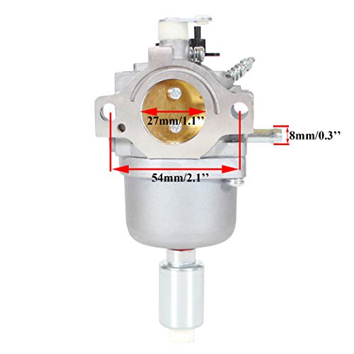 D105 Carburetor for John Deere D105 LA105 LA115 D100 D110 LA110 LA125 697203 JS40 L1742 1742HS S17 Lawn Tractor w/ 17hp 19hp 21hp engine Nikki 594593 697203 792036 792345