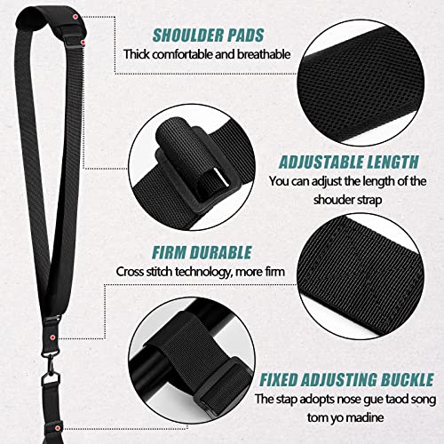 Tondiamo 2 Pack Metal Detector Sling Metal Detector Shoulder Strap Adjustable for Metal Detector Detecting Gold, Coin, Treasure Hunting