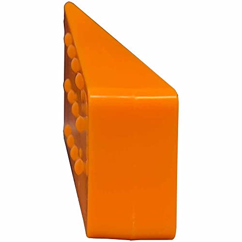 Parts 4 Outdoor Felled Spiked Tree Felling Wedges for Tree Cutting 5.5in Orange Plastic Felling Wedge, Logging Tools 4 Pack