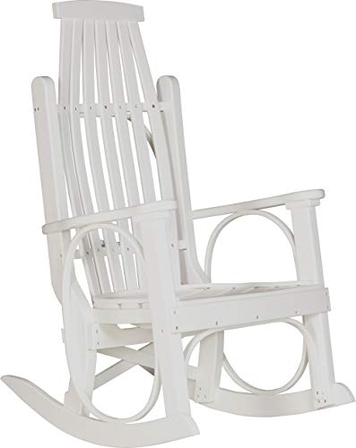 LuxCraft Grandpa's Rocker - Set of 2 - Ships Fully Assembled (White)