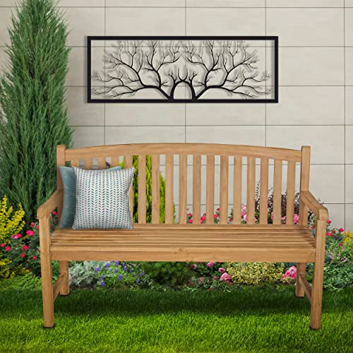 Seven Seas Teak Acapulco Teak Outdoor Patio Bench, 5 Foot Made from Solid Teak Wood