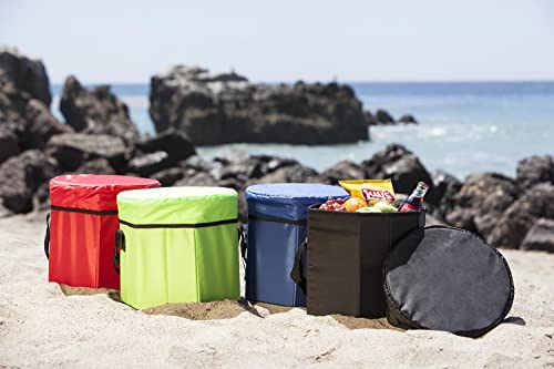 Black Minnesota Vikings 12 Quart Bongo Cooler
