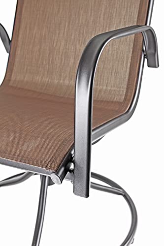 Sienna Swivel Rocker (SET OF 2) Espresso Finish 'Brown'