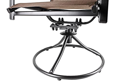 Sienna Swivel Rocker (SET OF 2) Espresso Finish 'Brown'