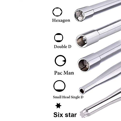 10 Pcs Carburetor Adjustment Tool Screwdriver Kit for Common 2 Cycle Carburator Adjusting Small Engine Carb Tune up Adjusting Tool - Carb Tool Kit, Carburetor Adjuster Tool