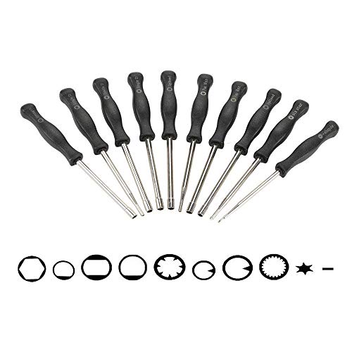10 Pcs Carburetor Adjustment Tool Screwdriver Kit for Common 2 Cycle Carburator Adjusting Small Engine Carb Tune up Adjusting Tool - Carb Tool Kit, Carburetor Adjuster Tool