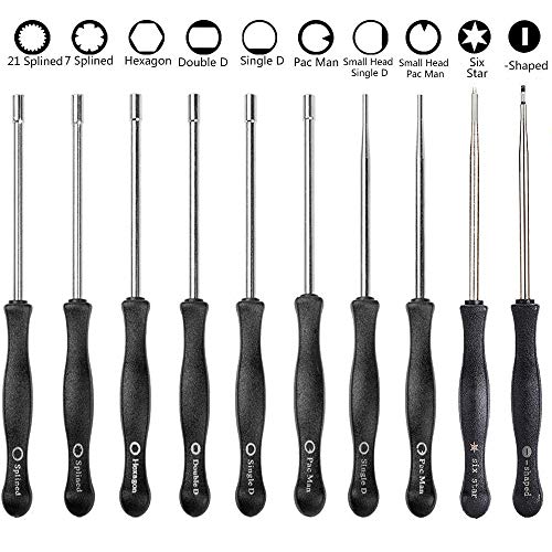 10 Pcs Carburetor Adjustment Tool Screwdriver Kit for Common 2 Cycle Carburator Adjusting Small Engine Carb Tune up Adjusting Tool - Carb Tool Kit, Carburetor Adjuster Tool