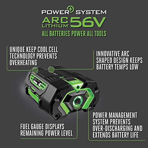 EGO Power+ BA2800T 56-Volt 5.0 Ah Battery with Upgraded Fuel Gauge (3rd Generation)