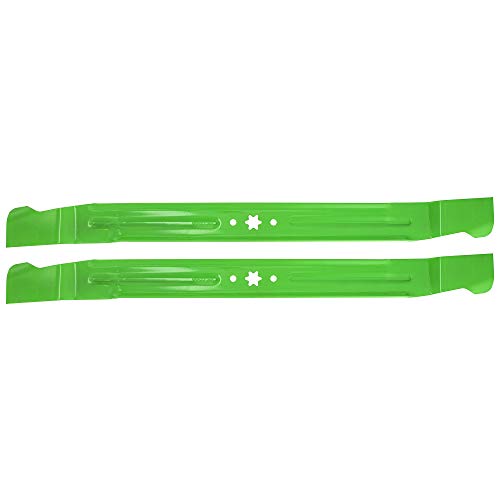 8TEN LawnRAZOR Mower Blade for Cub Cadet CC30 Mini Riders 30 Inch Mower Cut Deck 942-04385 (Mulching) 2 Pack