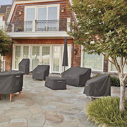 Classic Accessories Ravenna Cover For Hampton Bay Spring Haven Wicker Patio Lounge Chairs, Chaise Lounge Covers Outdoor