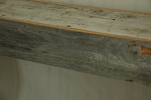 Rustic 3 Foot Barnwood Bench. This Country Bench Seats Varies in Width From 8 - 10" and Stands 16" Off Ground. Made From Antique Barnwood in Excess of 100 Years Old. This Rustic Primitive Bench Is a Great Addition to Your Home and Garden Landscape Design.