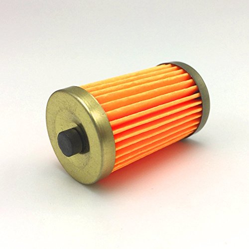 CocoMocart Gas Inline Fuel Filters with magnet for Kawasaki Kohler Briggs & Stratton John Deere 1/4 Inch x 5/16 Inch (Pack of 10)