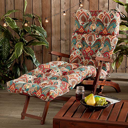 South Pine Porch Asbury Park 72-inch Chaise Lounge Cushion, 1 Count (Pack of 1)